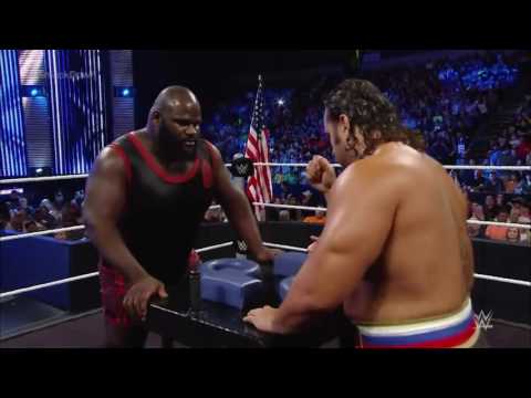 Mark Henry vs Rusev(Skanderberg) - YouTube