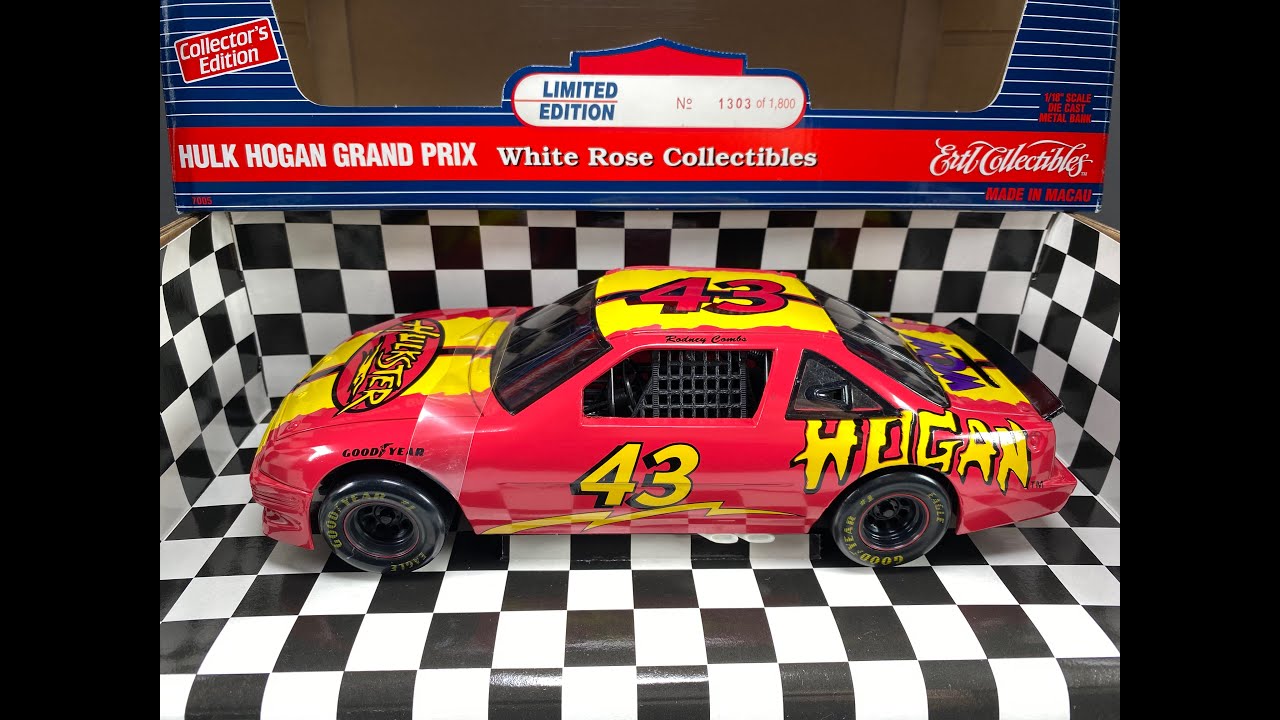 WCW Wrestling Hulk Hogan "HULKSTER" NASCAR Rodney Combs #43 Pontiac ...