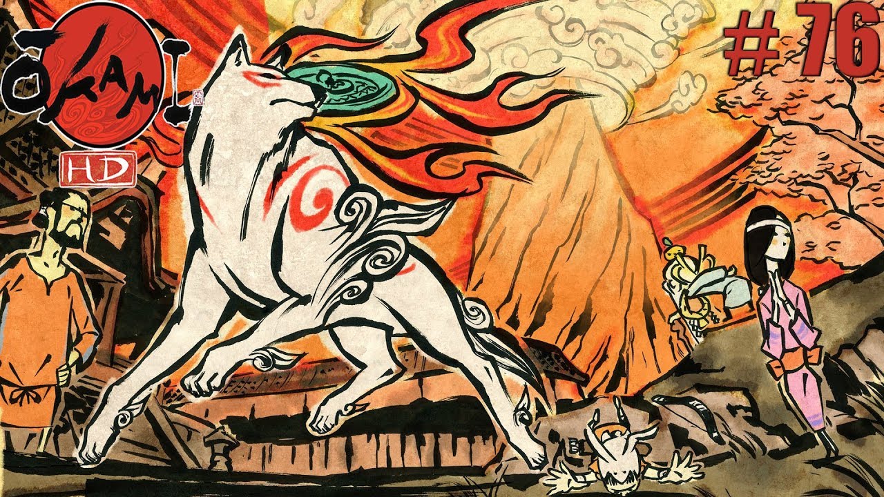 Okami HD #76- Fire Spiders - YouTube