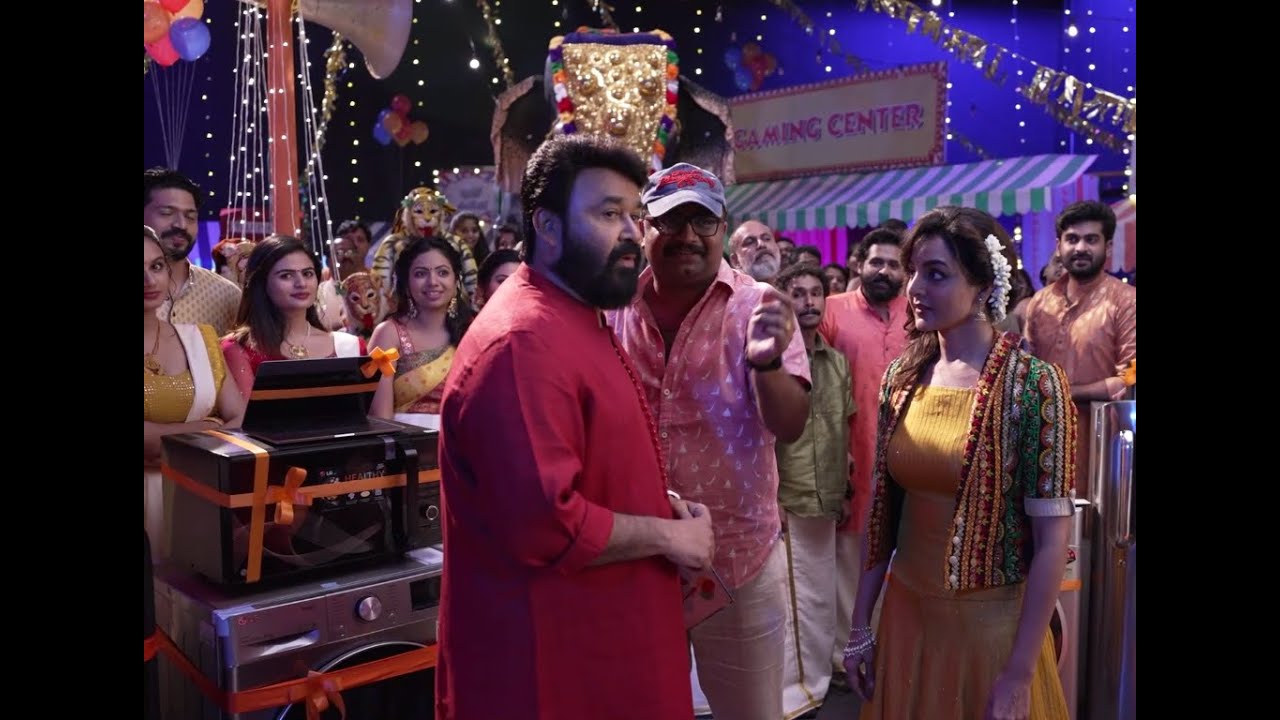 MAKING OF MY G AD 2022/STARRING MOHANLAL & MANJU WARRIER-DAY 2 ...