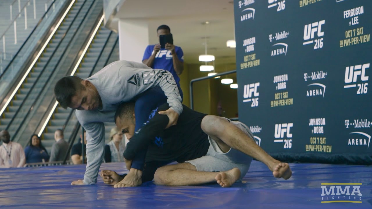 UFC 216: Ray Borg Open Workout Highlights - MMA Fighting - YouTube