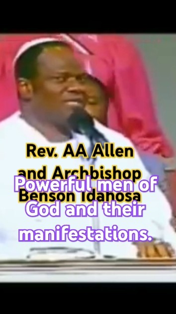 Biblical Teachings| Spiritual Growth| Rev. AA Allen| Archbishop Benson ...