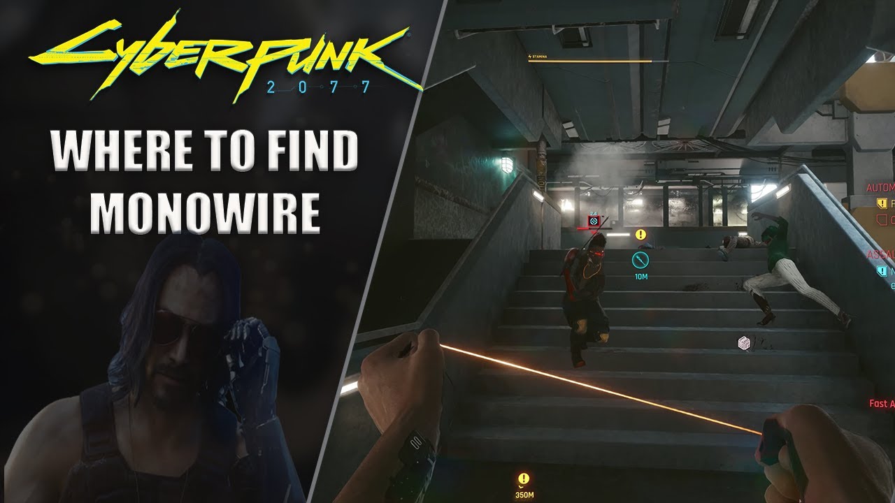 Where to find the Monowire in Cyberpunk 2077 - YouTube