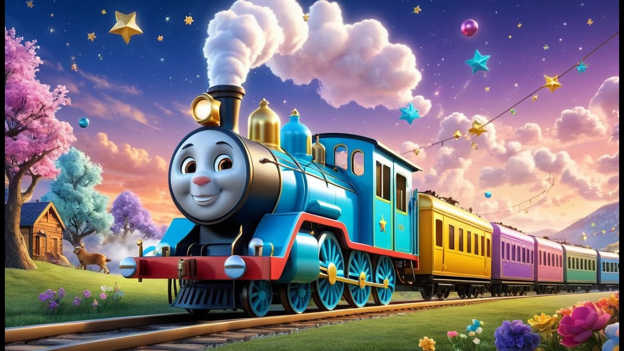 Choo Choo! The Train on the Track | Fun Train Song for Kids | Animated ...