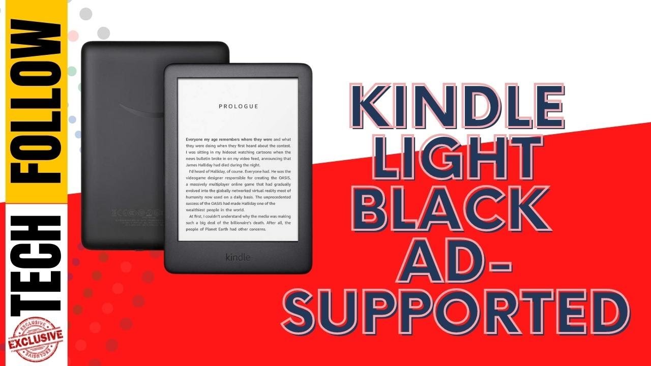 ☄️☄️Kindle Light Black Ad-Supported - 2021 kindle with front light ...