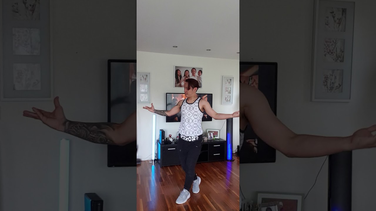 Easy dance routine training at home 😊 - YouTube