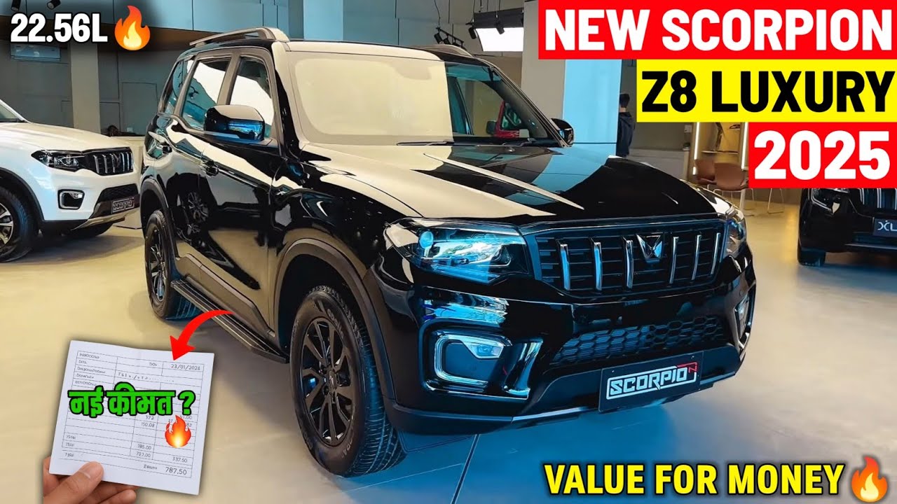 New Mahindra Scorpio N Z8 Luxury 2025 Model | Scorpio N Top Model 2025 ...