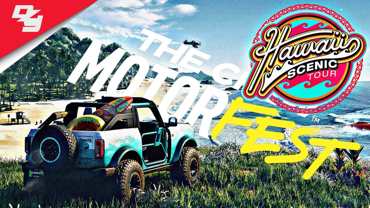 THE CREW MOTORFEST - PART 2 - HAWAII SCENIC TOUR 1/2 - YouTube