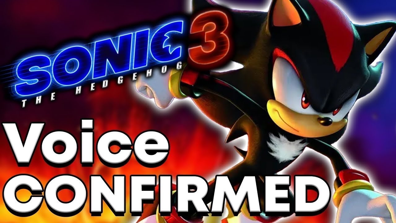 CONFIRMED! Sonic 3 Shadow voice is revealed! - YouTube