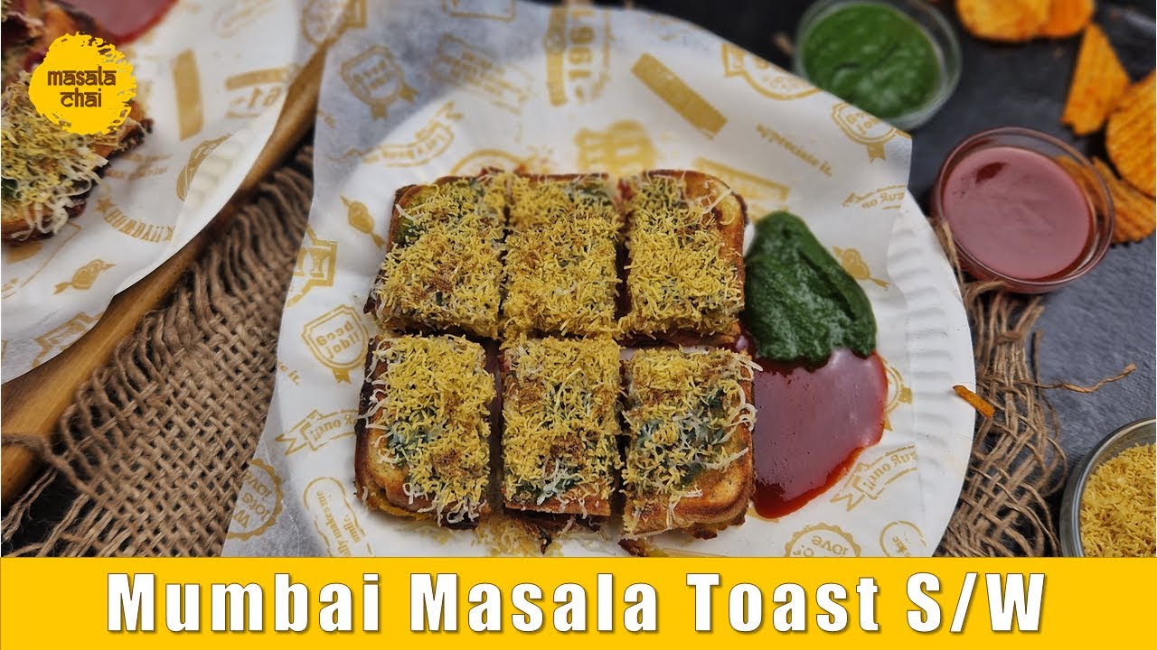 Mumbai Style Masala Toast Sandwich | Quick Sandwich Masala & Green ...