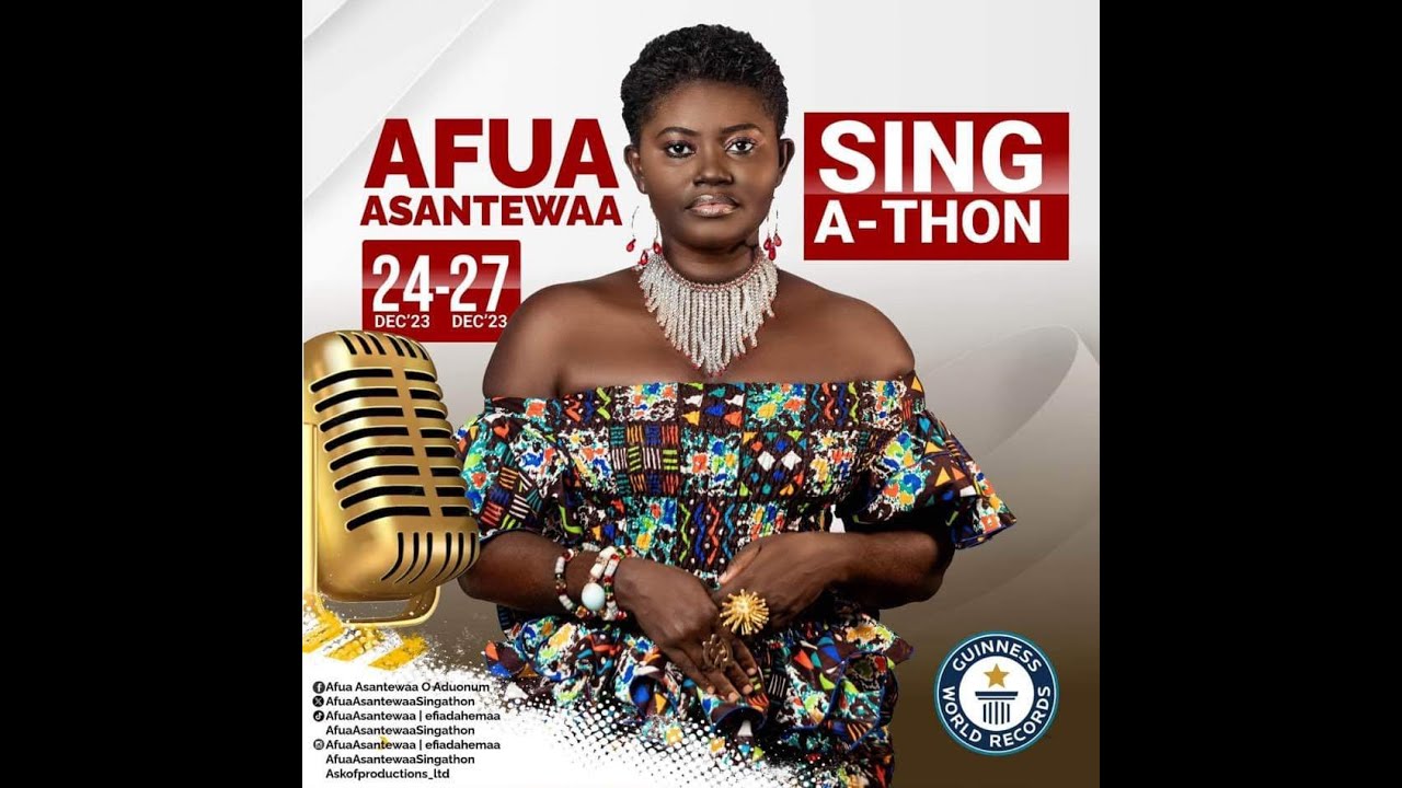 Nana Egyirba interviews Afua Asantewaa who is set to break the GUINNESS ...