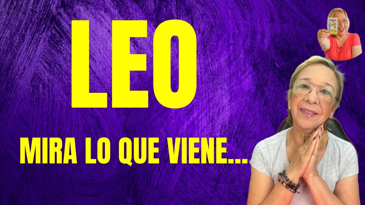 LEO! SI QUE LO HA PENSADO MUCHO! PERO HAY ALGO QUE TE QUIERE PLANTEAR ...