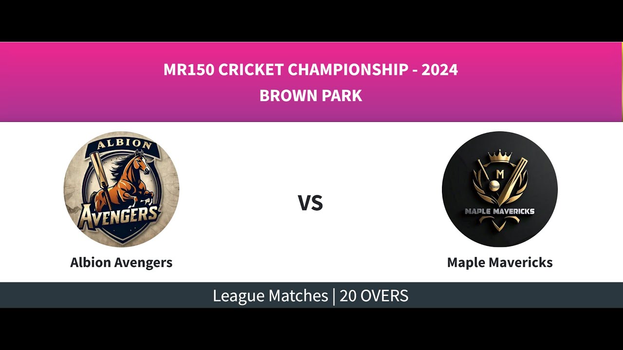 Albion Avengers vs Maple Mavericks - YouTube