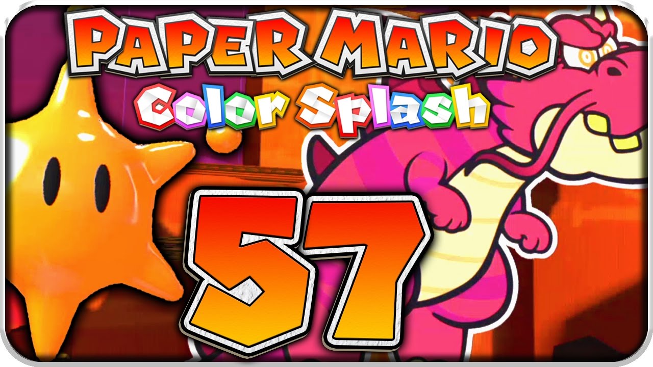 Let's Play PAPER MARIO: COLOR SPLASH Part 57: Larry klatschen & großer ...
