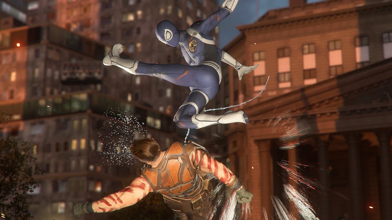 Marvel’s Spider-Man 2 - Agent Of Shield Suit - Flawless Combat - PS5 ...