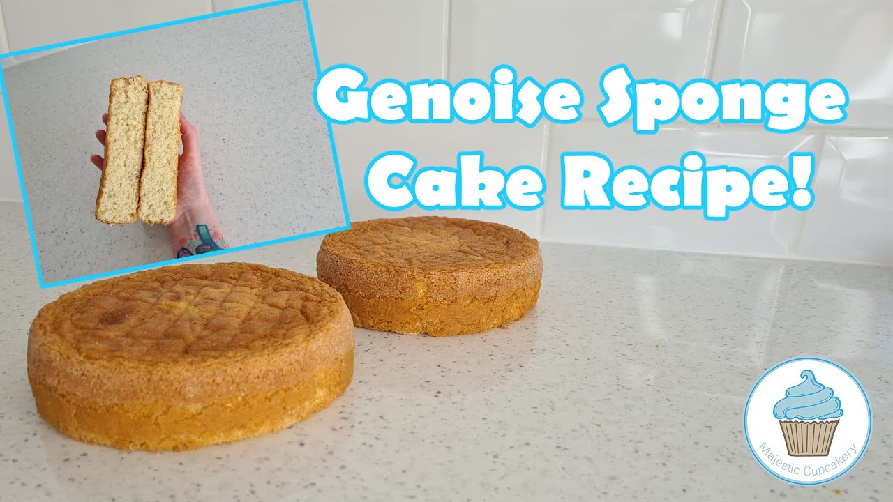 Super simple Genoise sponge recipe! - YouTube