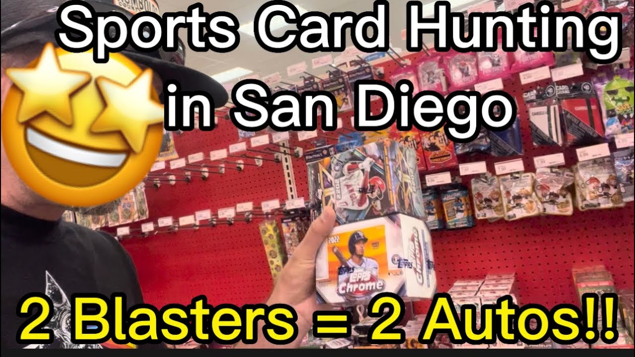 Sports Card Hunting in San Diego!! 2022 Topps Chrome and Fire Blasters ...