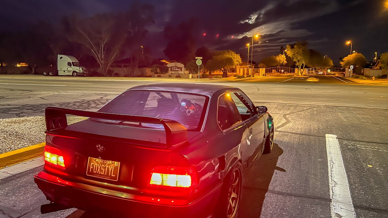 4am run (500hp e36 pov drive 4k asmr) - YouTube