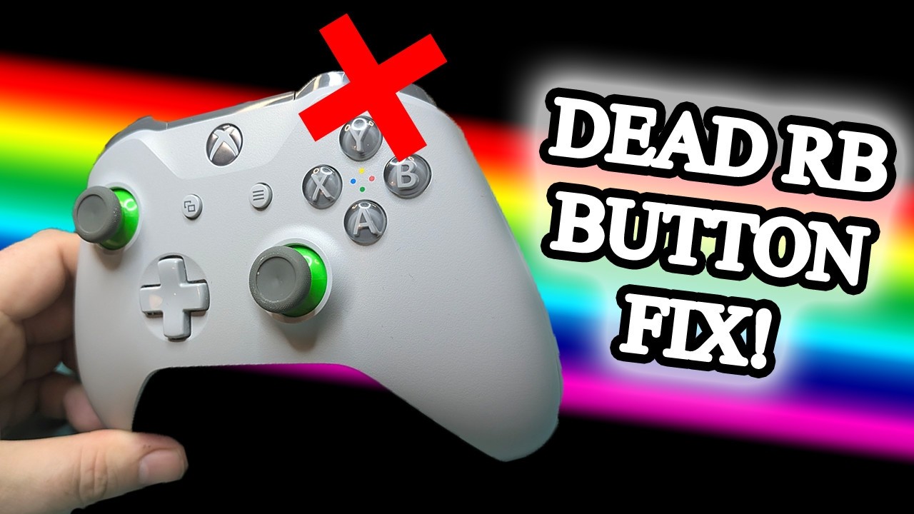 AWESOME Xbox Grey and Green Controller needs a new RB button! Can i fix ...