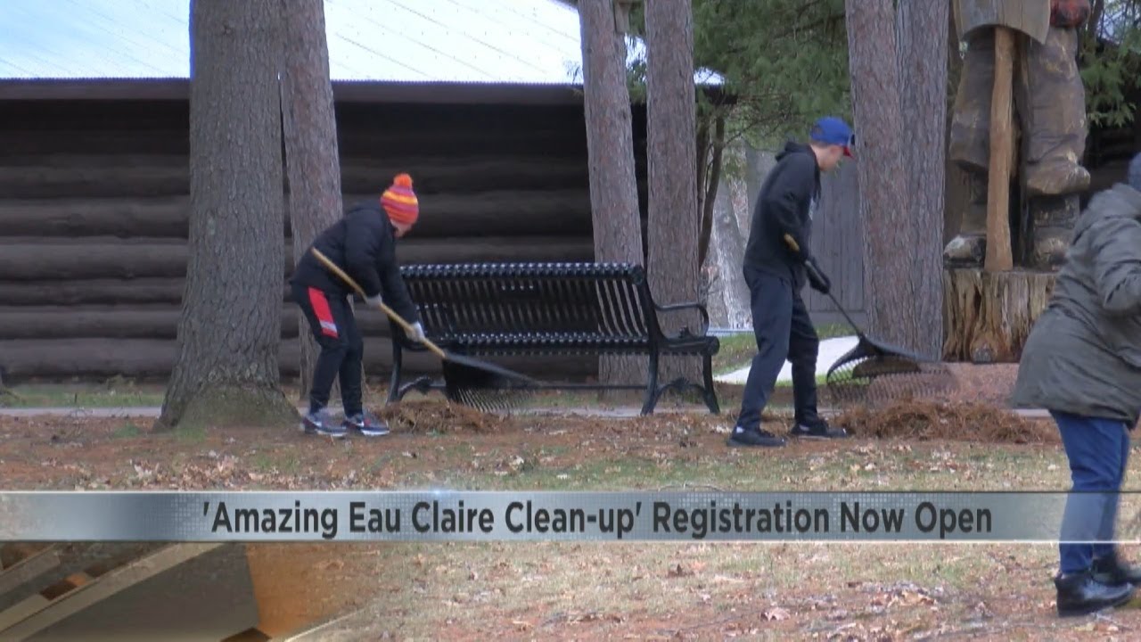 Registrations open for 'Amazing Eau Claire Clean-up' - YouTube