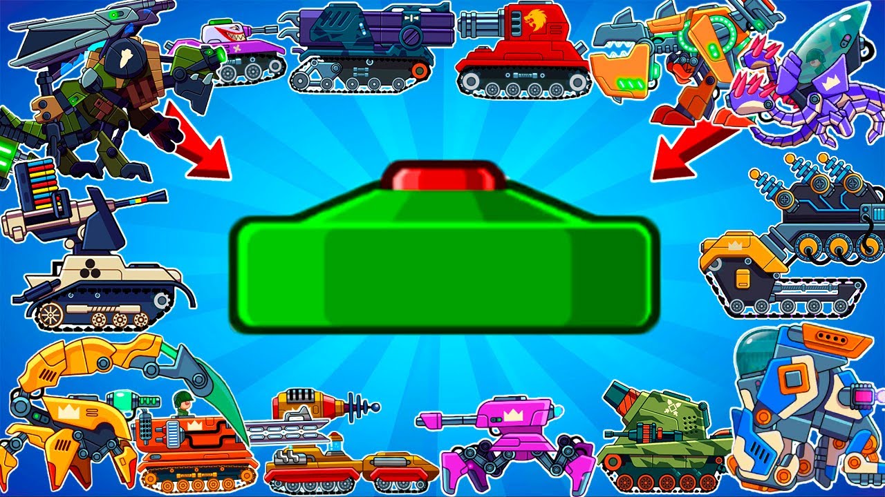 ALL 23 TANKS and BOOSTER MINE WIN BATTLES 1 vs 1 - Hills of Steel - YouTube