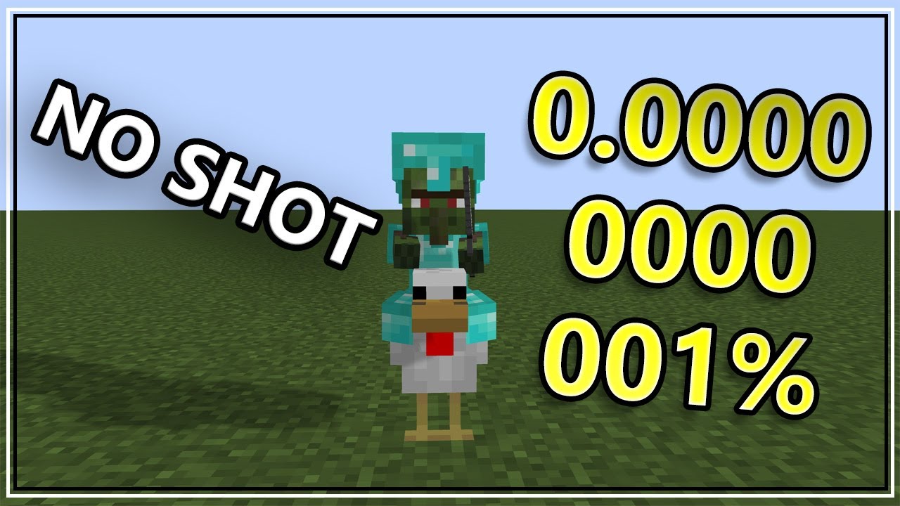 I found THE RAREST mob IN MINECRAFT 0.000000000000000001% CHANCE - YouTube