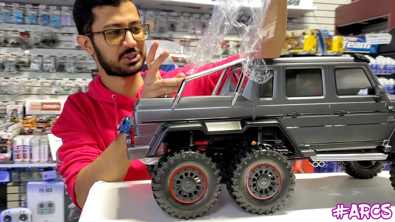 unbozing the New Traxxas TRX6 6x6 Mercedes Benz G Wagon 😎 at Amazing RC ...