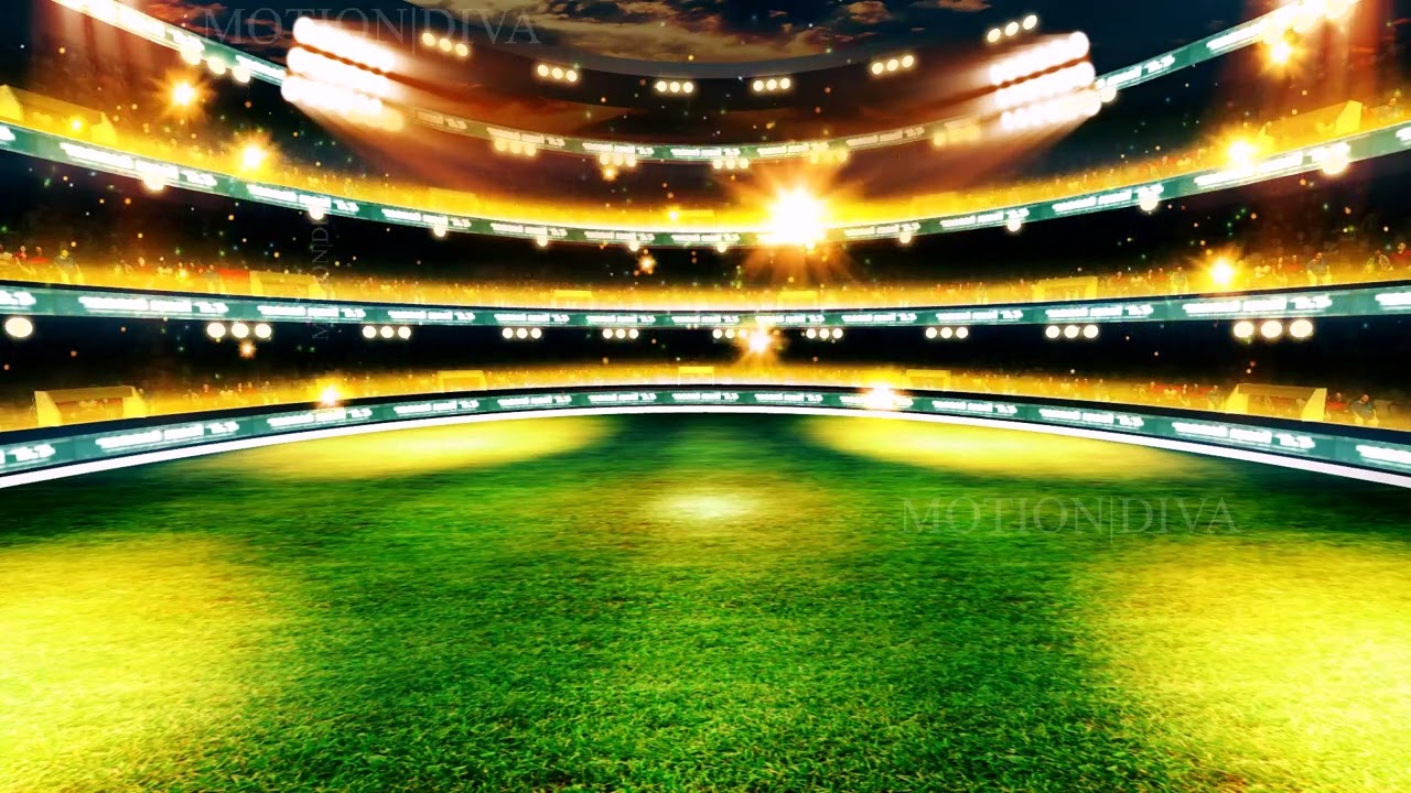 Stadium sports news intro template cricket - YouTube
