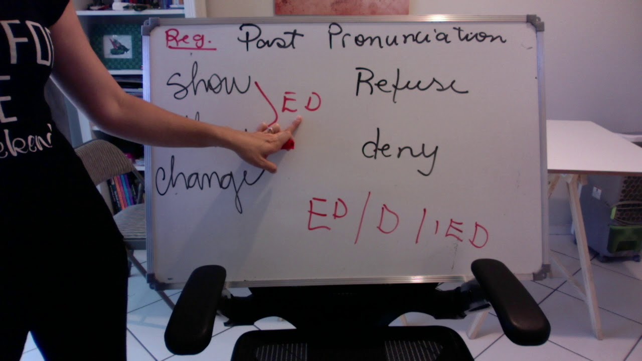 ED / D / IED Verbs Pronunciation - YouTube