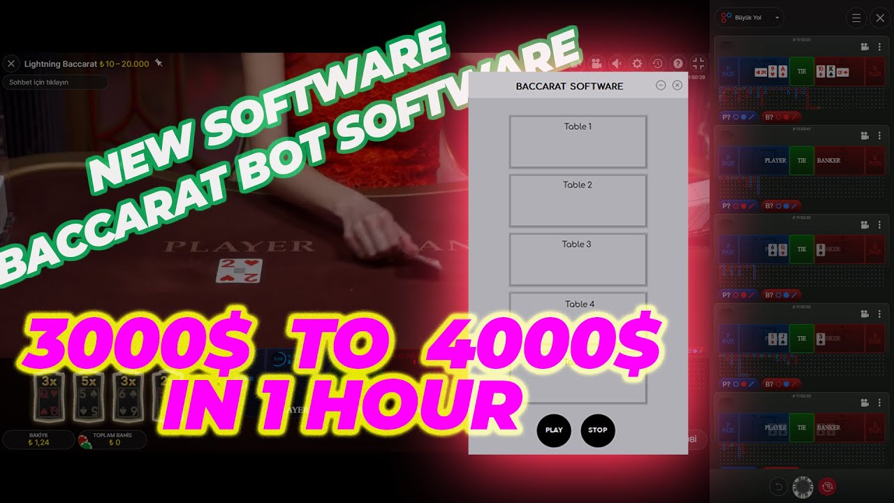 Baccarat Bot Software 2022 | Fast And Safe - YouTube