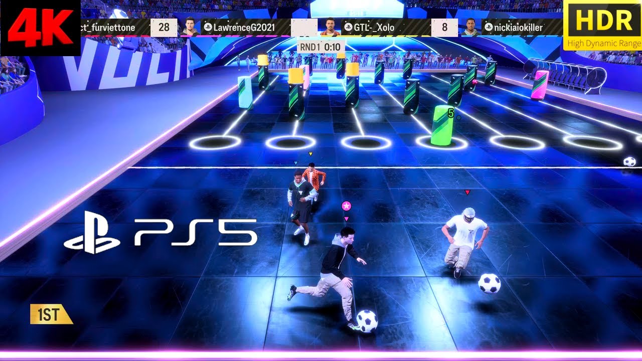 EA Sports FC 24 Gameplay (PS5 UHD 4K 60FPS HDR) Volta Football, Arcade ...