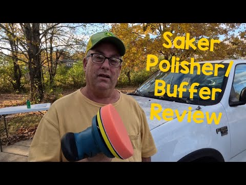 NEW SAKER POLISHER BUFFER REVIEW - YouTube
