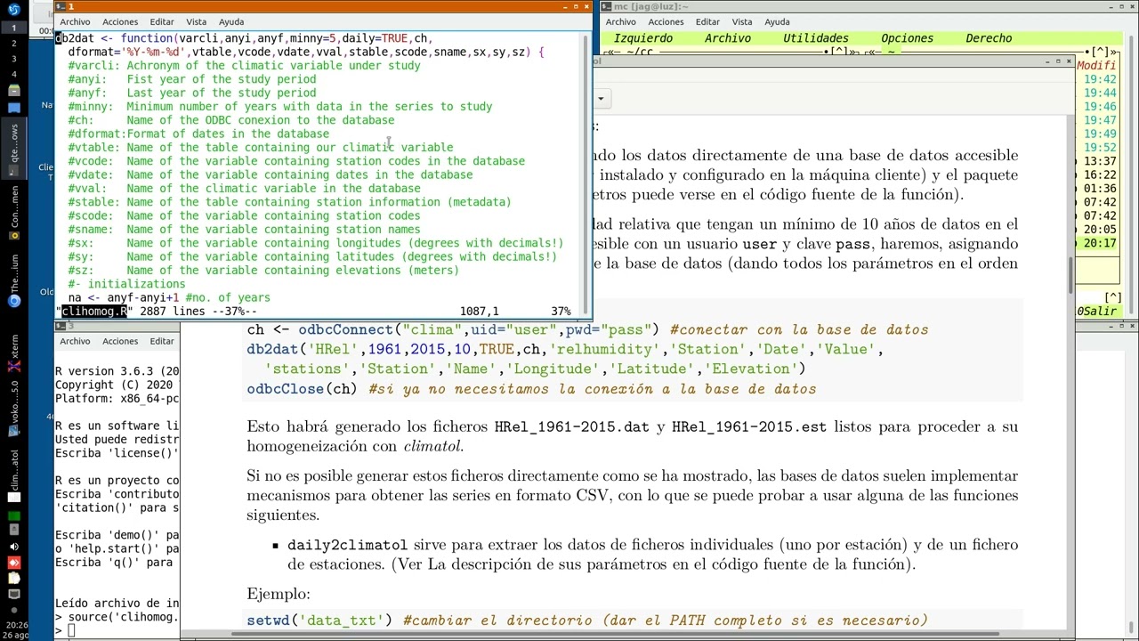 climatol 1 Ficheros de entrada - YouTube