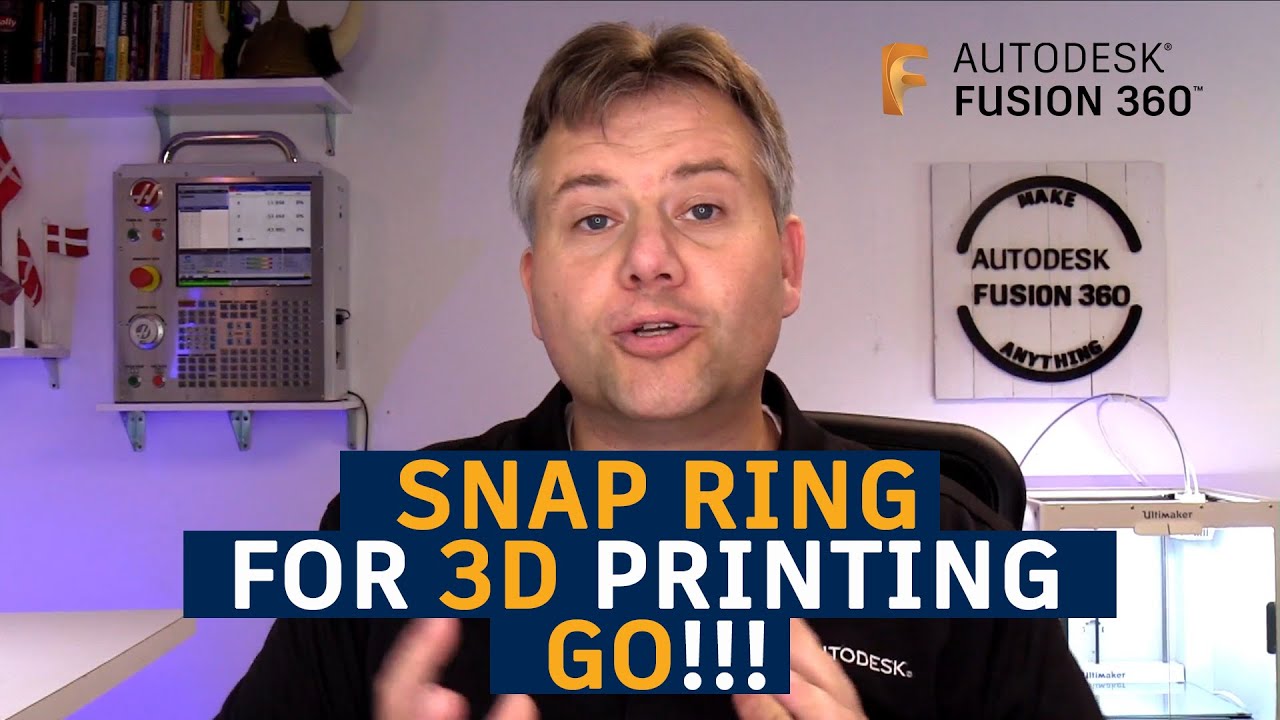 Fusion 360 — How To Model Snap Rings for 3D Printing — Ask LarsLive ...