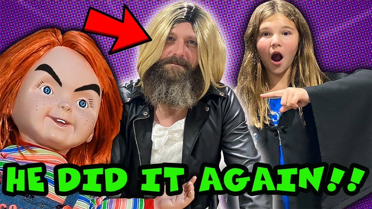 Chucky In Charge! Chucky's Trying To Control Us AGAIN! He Turned My Dad ...