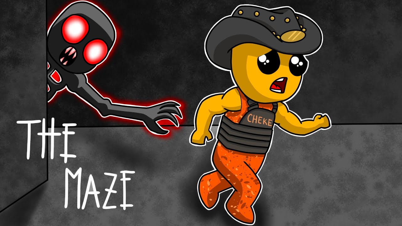 Me atrapo este Monstruo en The Maze Roblox(Funny Moments) - YouTube