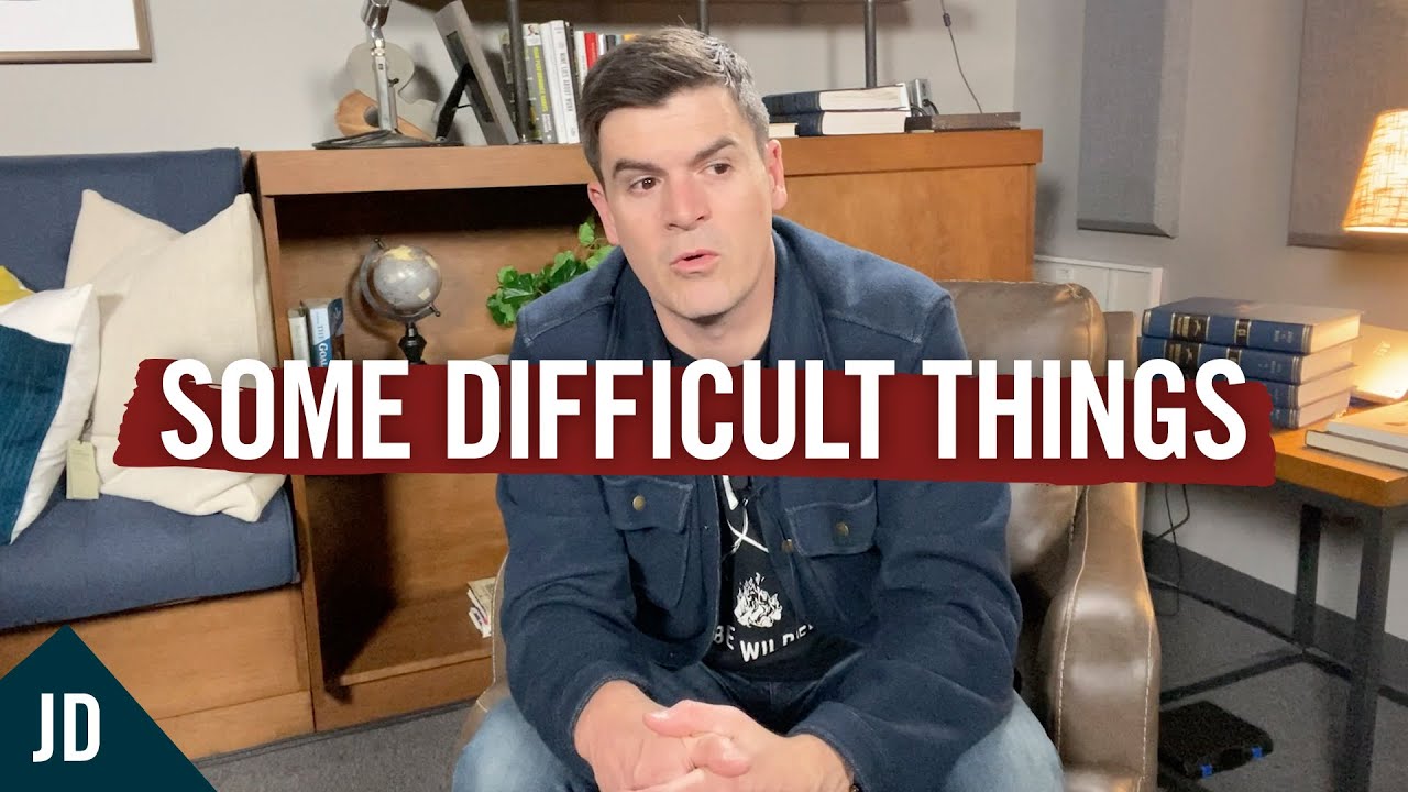Let’s Talk About Some Difficult Things... - YouTube