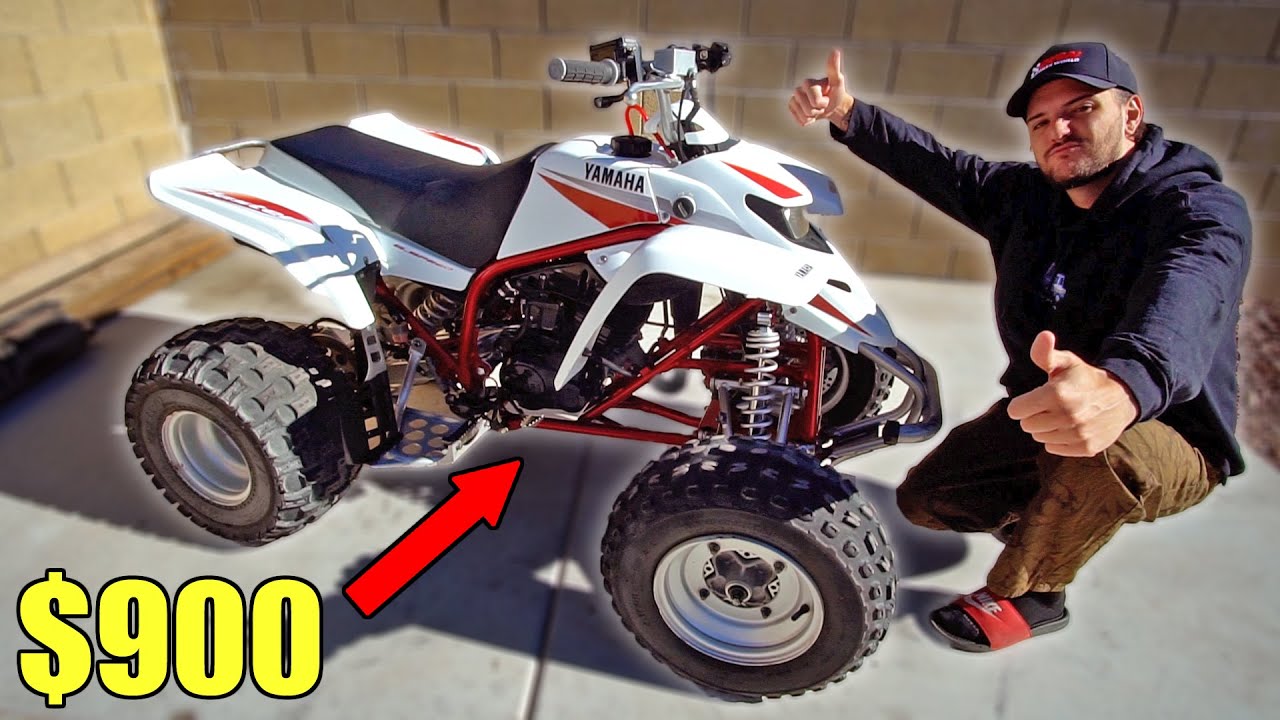 Turning a $900 ATV into EASY PROFIT using CHEAP Products on TEMU! - YouTube