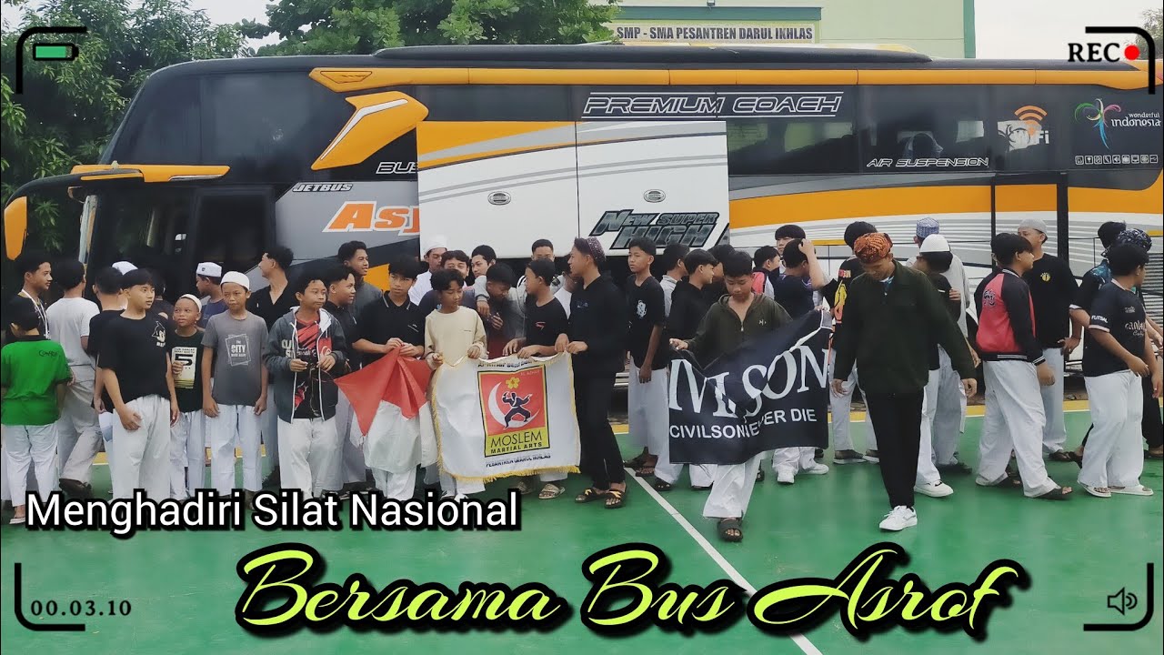 ( 39 ) bus Asrof ( Batavia ) MSM-020 Mengantarkan Kami Ke Jakarta Timur ...