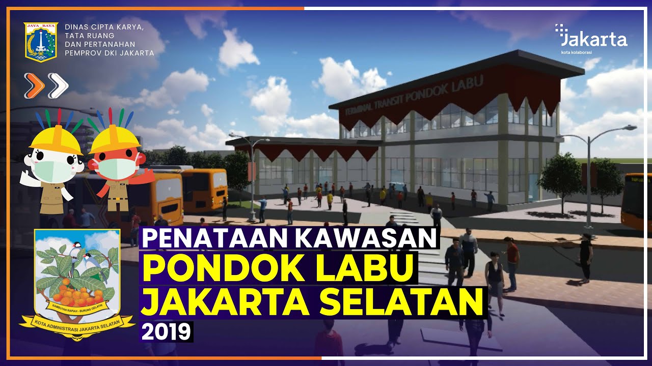 Penataan Kawasan Pondok Labu - Jakarta Selatan - YouTube