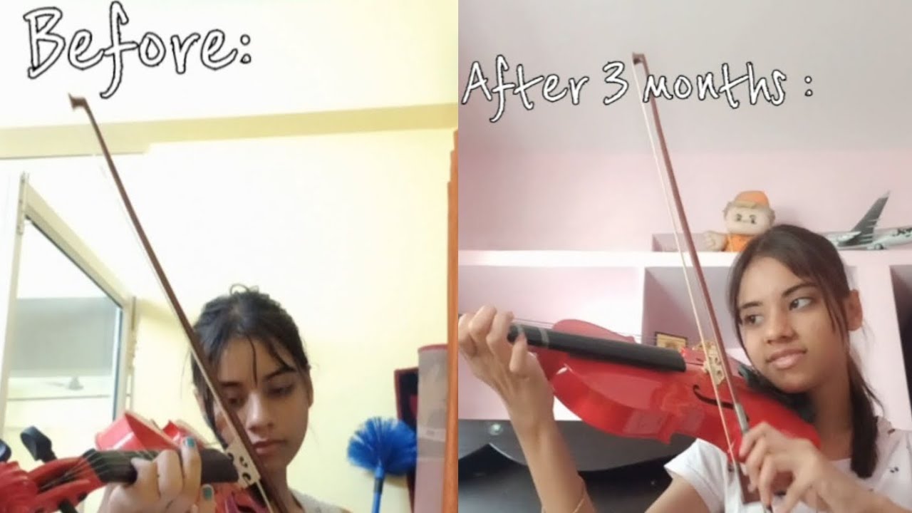 Song of the wind - Before and After #beginner # violin - YouTube