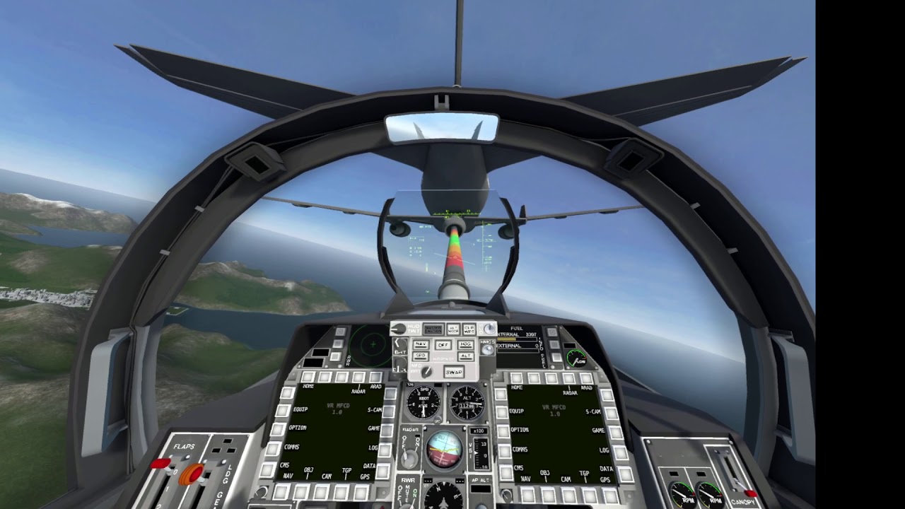 VTOL VR - F/A-26B Aerial Refueling - YouTube