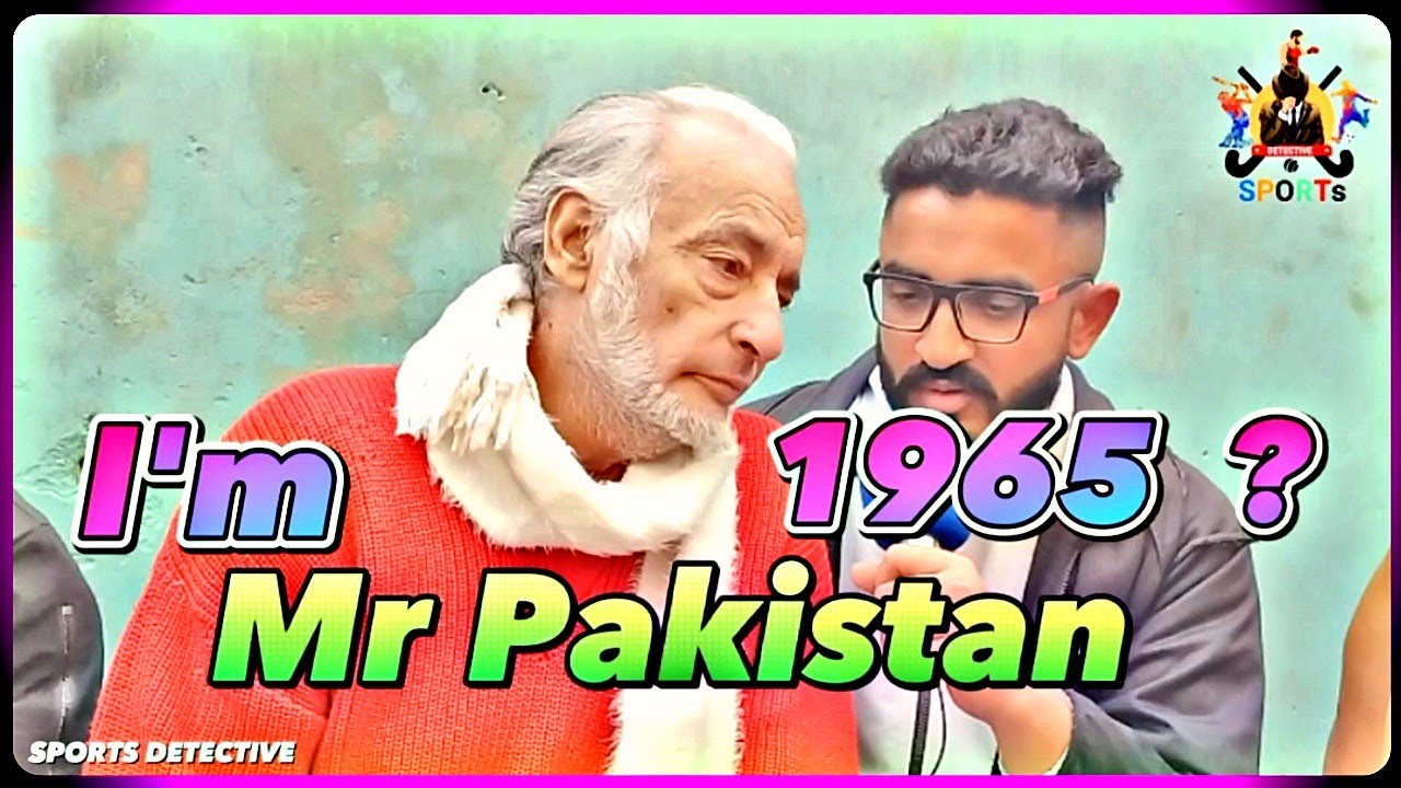 Yes I'm Mr Pakistan bodybuilder Ustad Khalid Rasheed | Sports Detective - YouTube