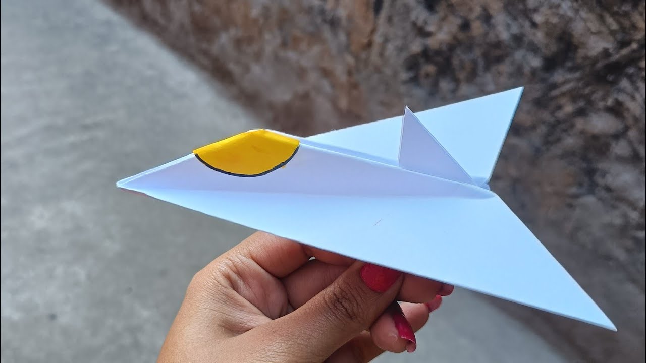 Diy Easy Paper Origami Jet Aeroplane Full Tutorial - YouTube