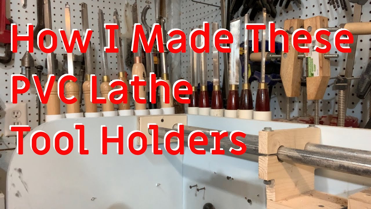 How I Made These PVC Lathe Tool Holders - YouTube