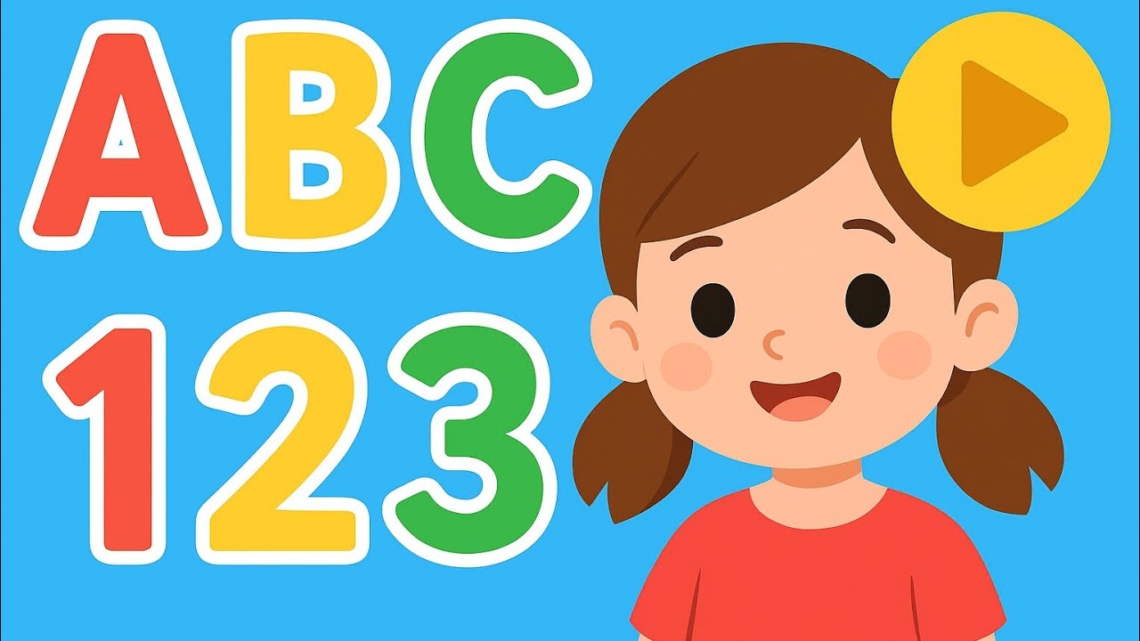 ABC and 123 with Colors and Sounds | Preschool Learning Fun! - YouTube
