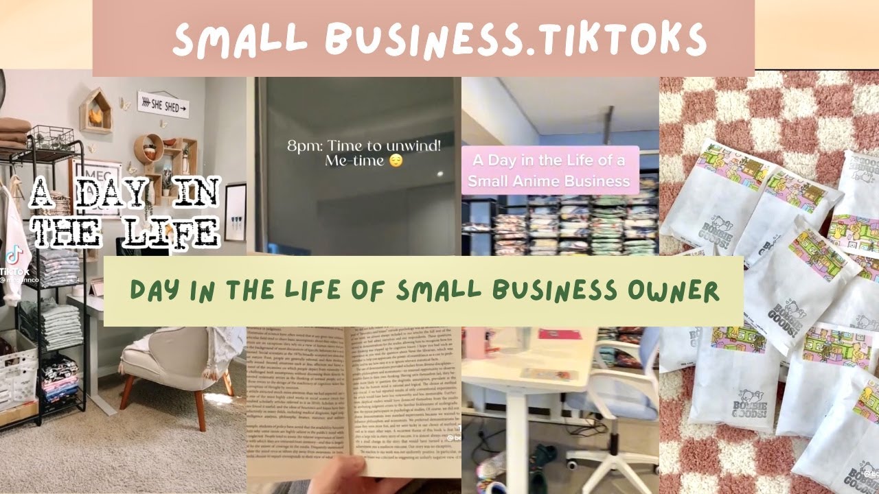 Day in the life of Small Business Owner 🌟|SmallBusiness.tiktoks # ...