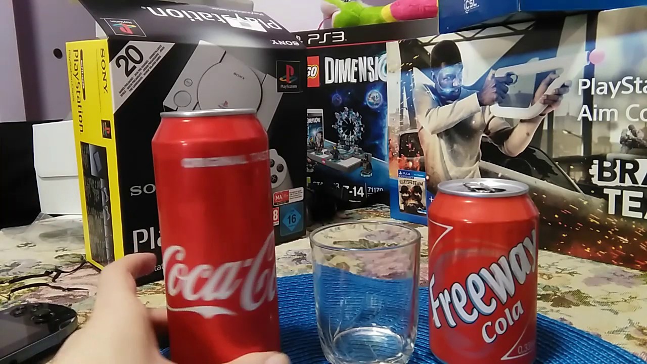 COCA COLA Vs FREEWAY COLA !!! Scontro Ambrato tra Portatori di Rutti ...