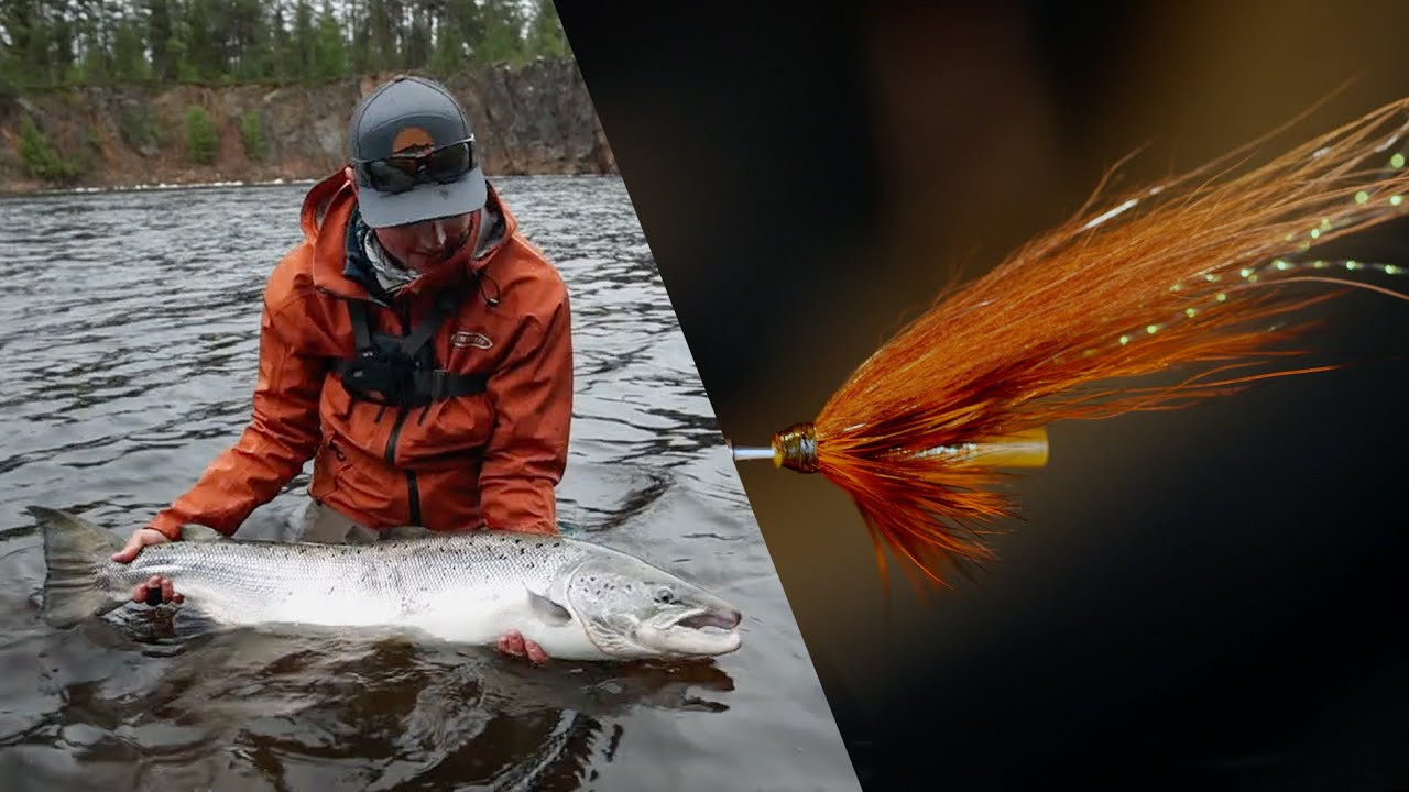The Fly That Caught my 15 Kg Salmon - Simple to Tie Tube Fly - YouTube
