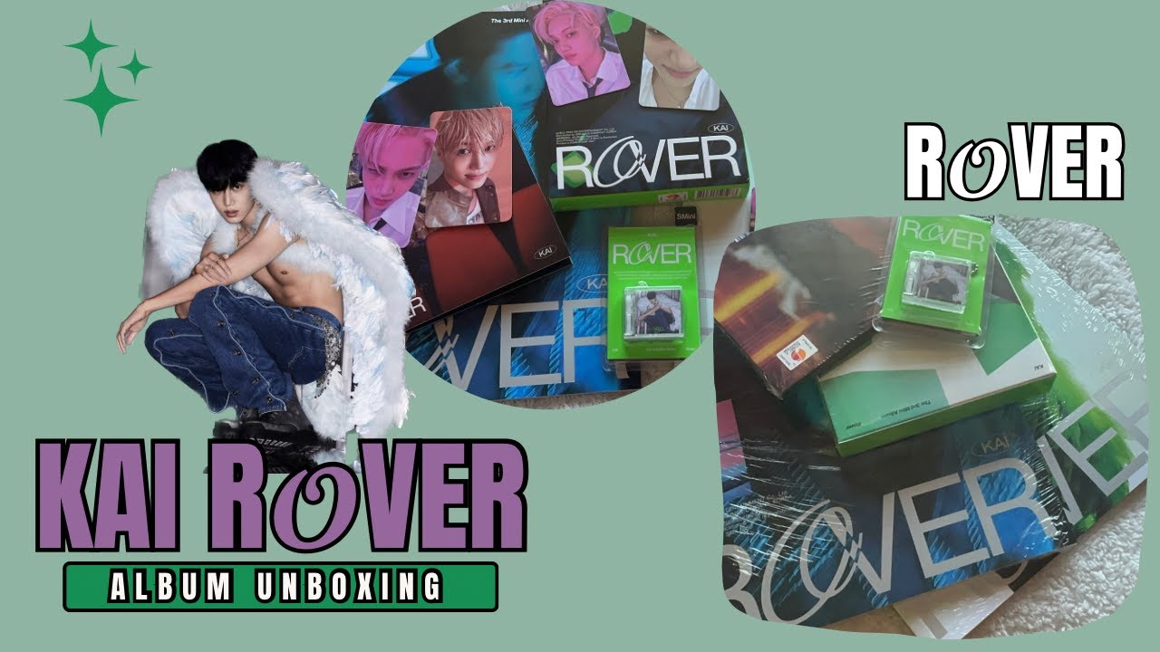KAI Rover Album Unboxing (All versions) - YouTube